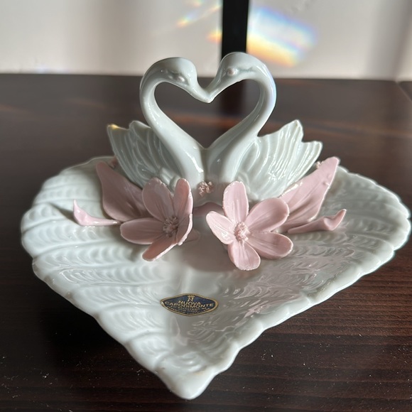 Capodimonte | Accents | Vintage Nuova Capodimonte Trinket Dish | Poshmark